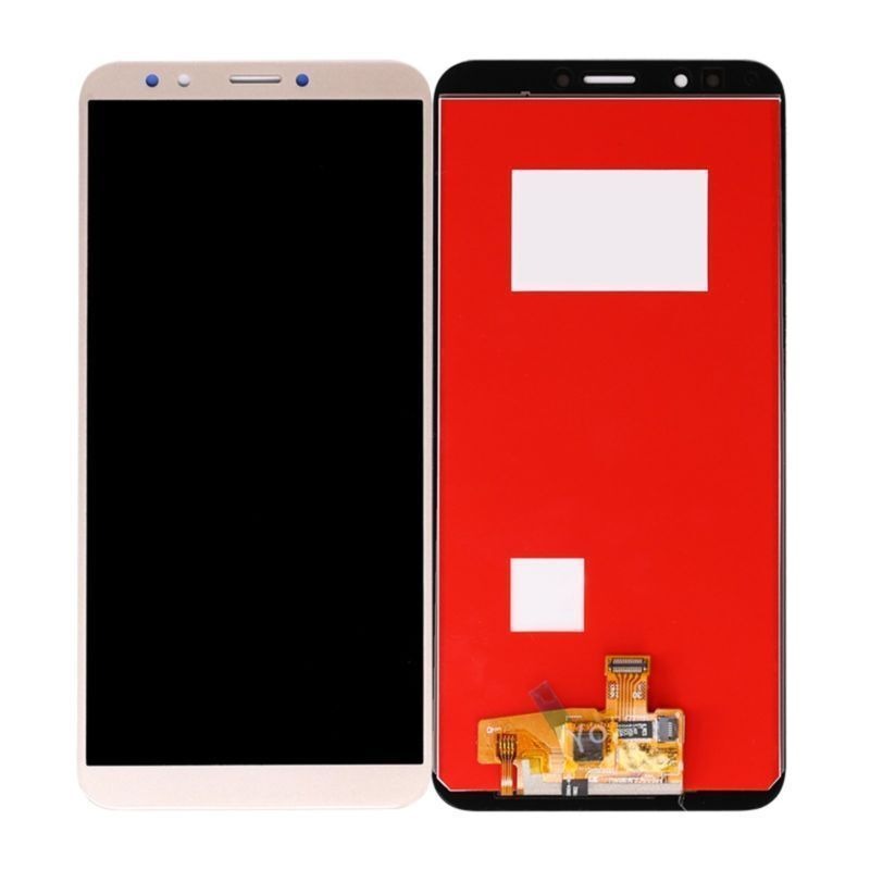 Lcd Display Folder Combo for HUWAEI y7 prime 2018 Black - Zeespares.in