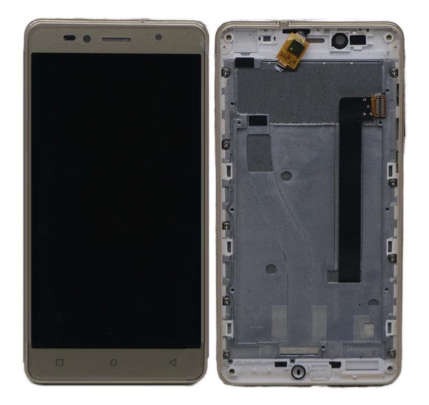 Lcd Display Folder Combo for INTEX SHINE 4G Black - Zeespares.in