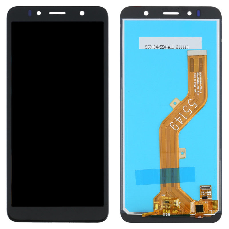 LCD Display Folder Combo for Itel A36 Black- Zeespares – Zeespares.in