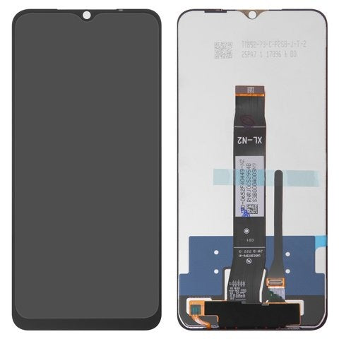 LCD Display Folder Combo for Xiaomi Mi Poco C51 Black- Zeespares – Zeespares.in