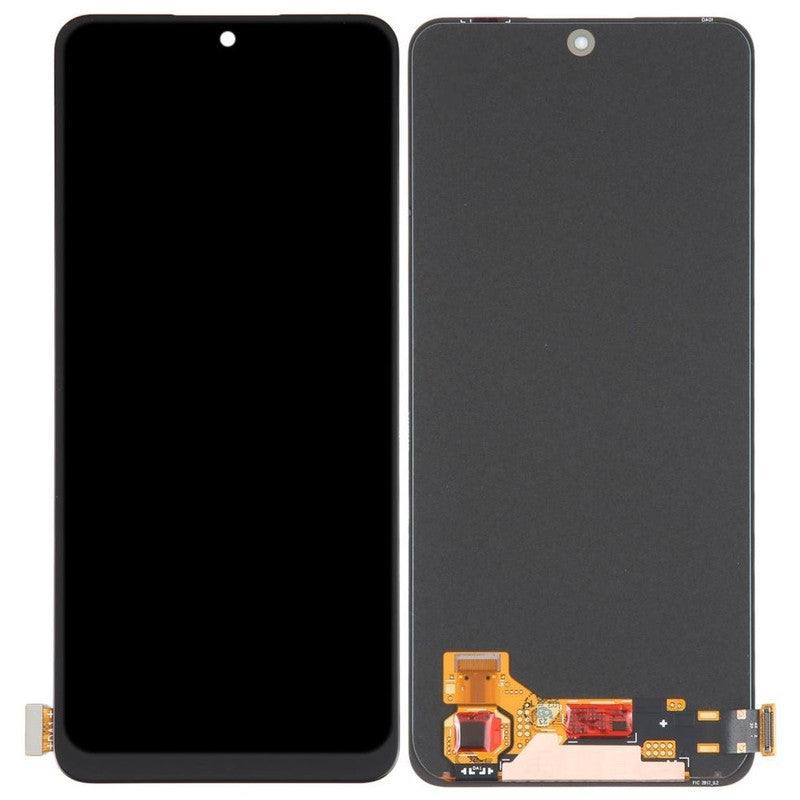 LCD Display Folder Combo for Xiaomi Mi Note 12 (5G) Black- Zeespares – Zeespares.in