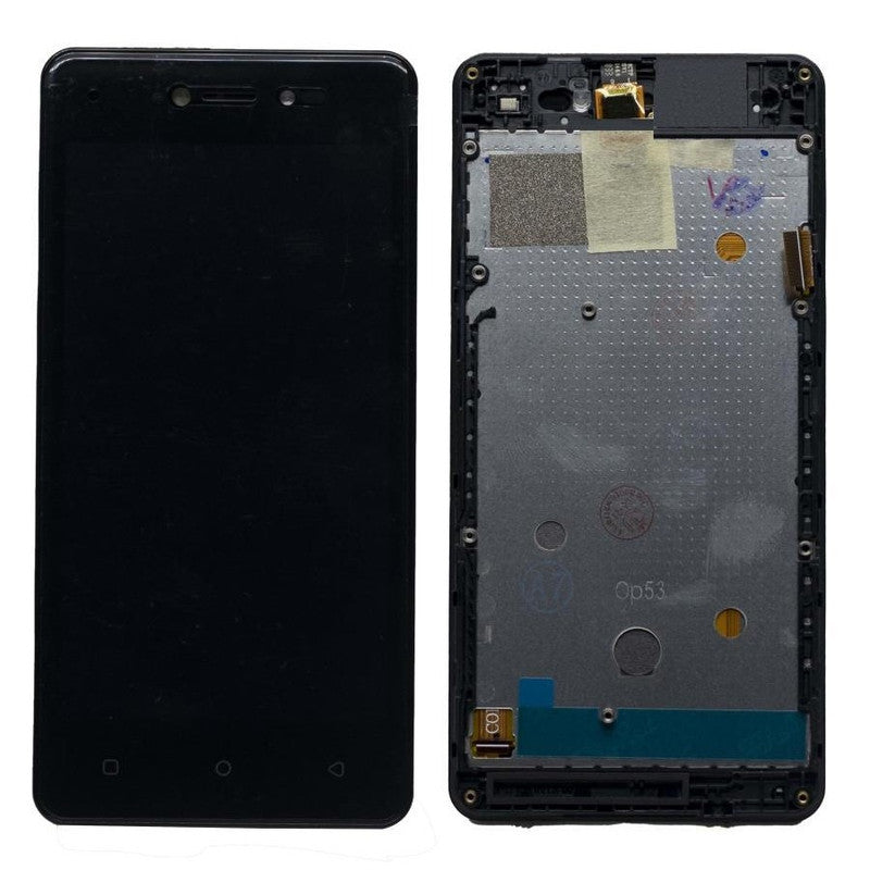 Lcd Display Folder Combo for LAVA Z50 Black - Zeespares.in