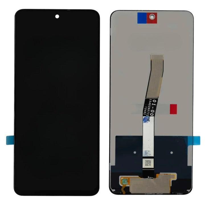 LCD Display Folder Combo for Xiaomi Redmi Note 9 Pro Black- Zeespares – Zeespares.in