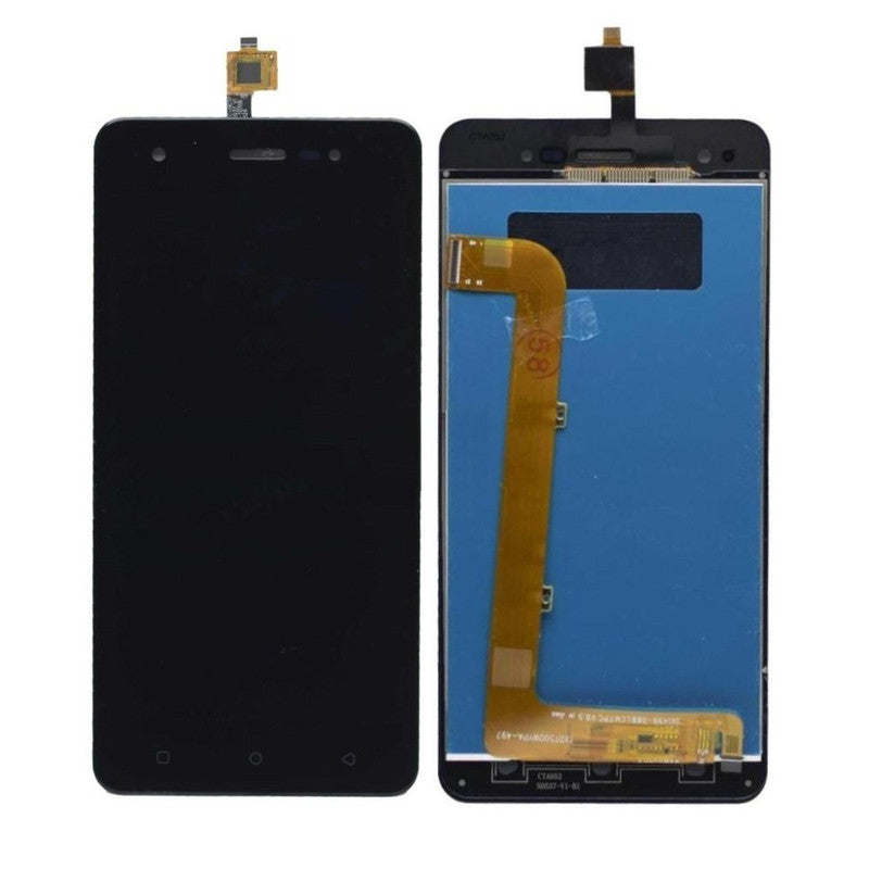 LCD Display Folder Combo for Lava Z60S Black- Zeespares – Zeespares.in