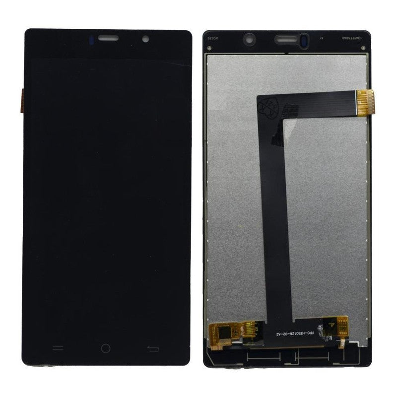 Lcd Display Folder Combo for LYF WATER 10 Black - Zeespares.in