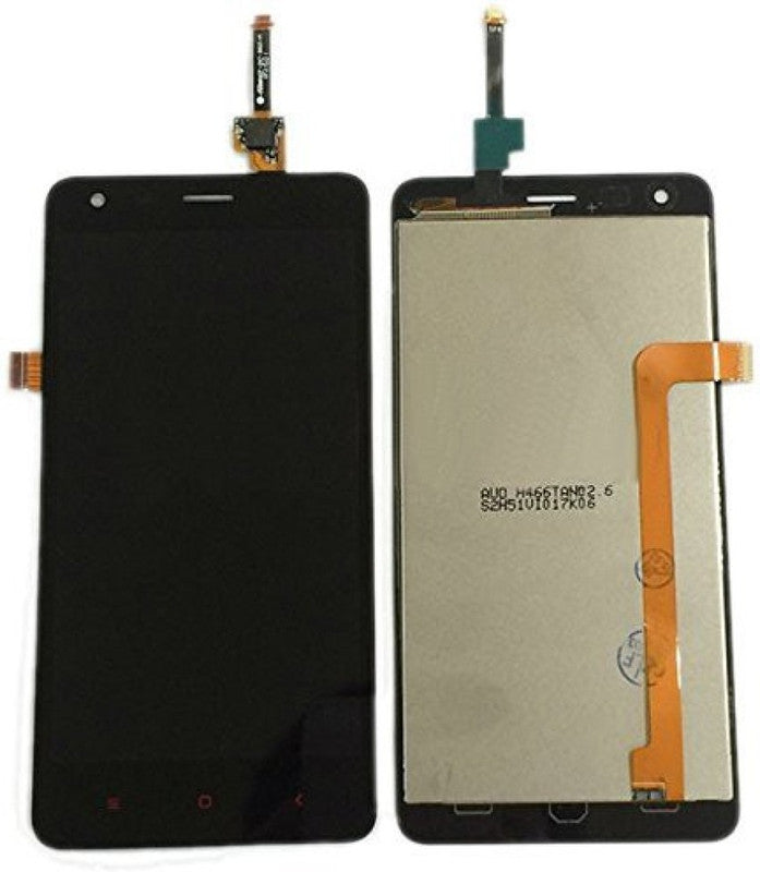 Lcd Display Folder Combo for MI 2S Black - Zeespares.in