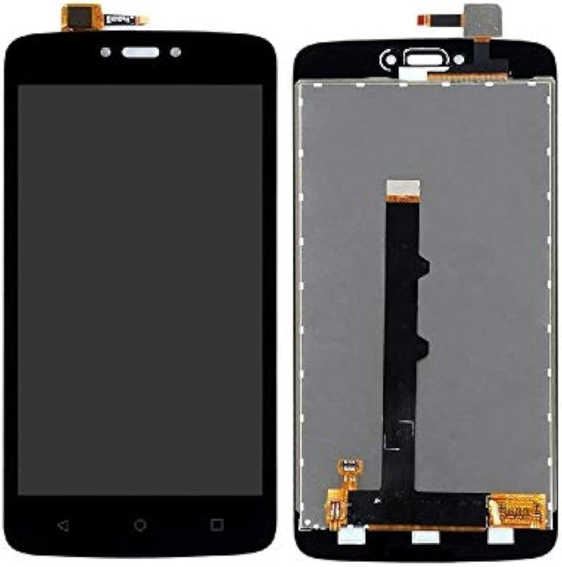 Lcd Display Folder Combo for MOTO C Black - Zeespares.in