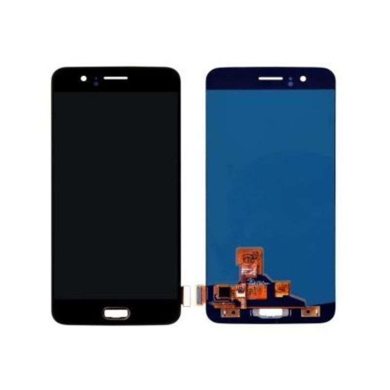 Lcd Display Combo Folder for Oneplus 5 Black (OLED)- Zeespares – Zeespares.in