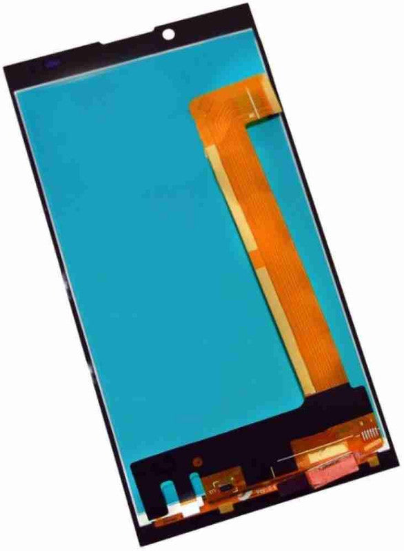 Lcd Display Folder Combo for PANASONIC P66 MEGA Black - Zeespares.in