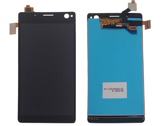Lcd Display Folder Combo for SONY C4 Black - Zeespares.in
