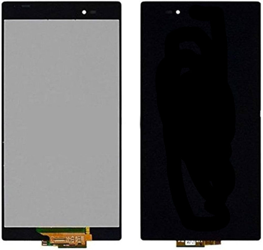 Lcd Display Folder Combo for SONY Z ultra Black - Zeespares.in
