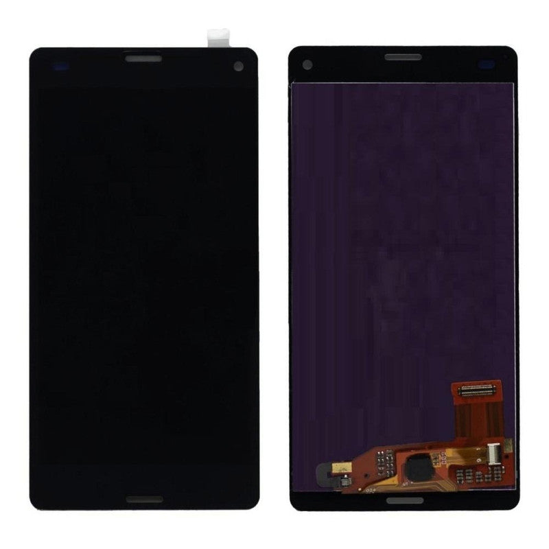 Lcd Display Folder Combo for SONY Z3 compact Black - Zeespares.in