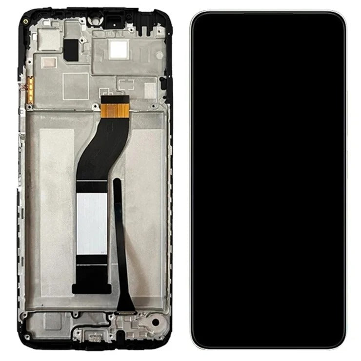 Lcd Display Combo With Frame for Xiaomi Redmi Mi 13C - Zeespares.in