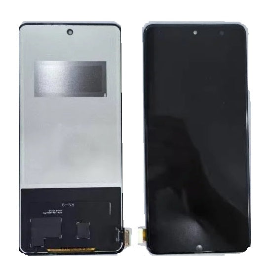 Lcd Display Folder Combo for Oppo F27 Pro Plus 5G Black - Zeespares.in