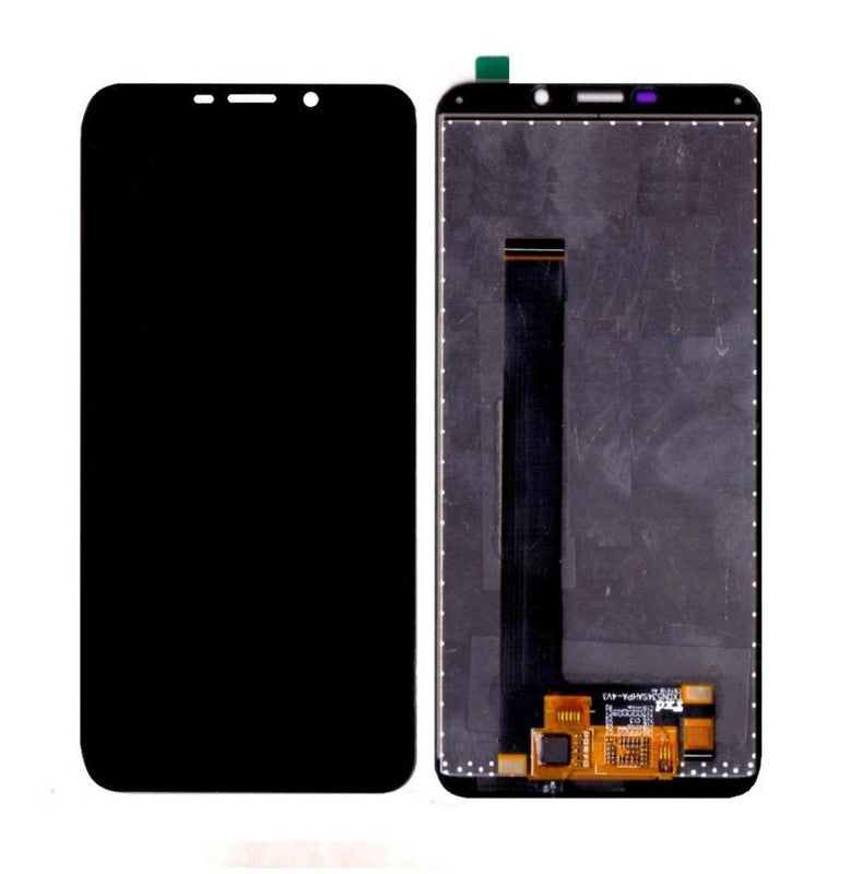 Lcd Display Folder Combo for Mobistar C1 Shine Black - Zeespares.in