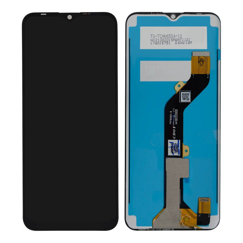 Mozomart Lcd Display Folder for Tecno KE5 Black - Zeespares.in