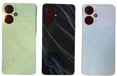 Back Panel Housing Body for Redmi 13C Black- Zeespares – Zeespares.in