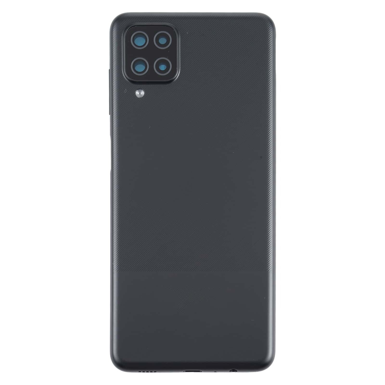 Mozomart Back Panel Housing Body for Samsung Galaxy A12 Black ...