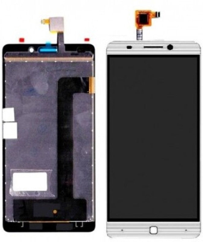 Lcd Display Folder Combo for INTEX SUPER white - Zeespares.in