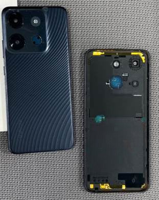 Mozomart Back Panel Housing Body for Infinix Smart 7 HD : Black ...