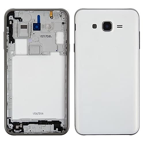 Mozomart Back Panel Housing Body for Samsung Galaxy J7 White - Zeespares.in