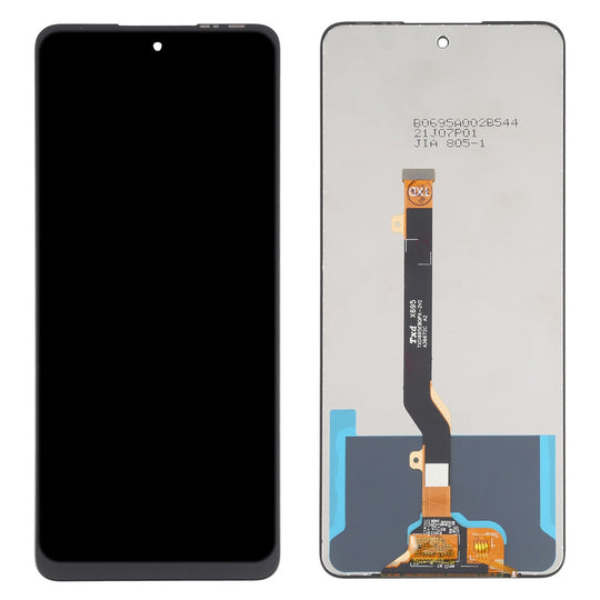LCD Display Folder Combo for Infinix Note 10 (X693) Black- Zeespares ...