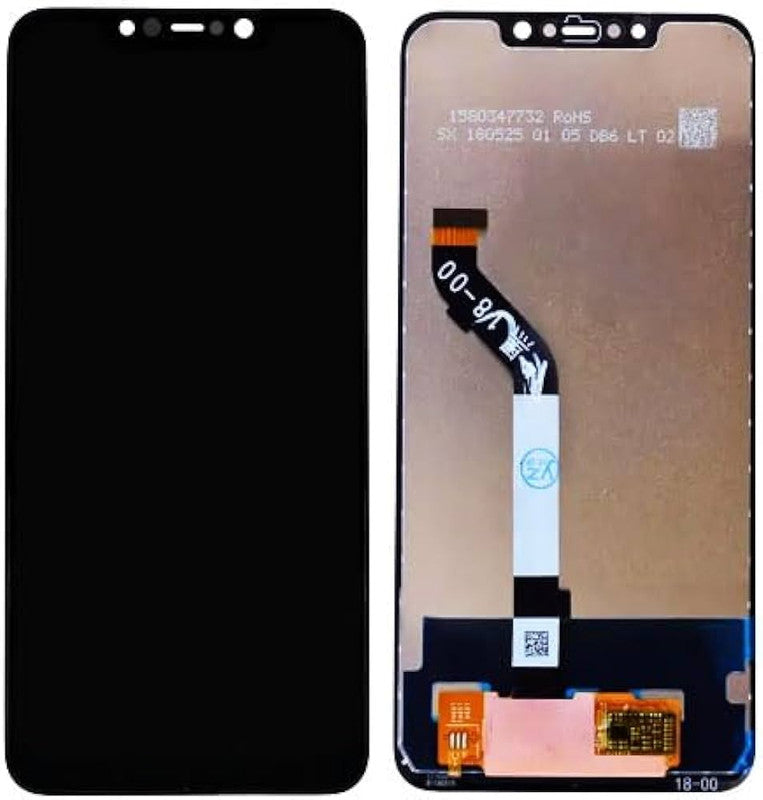 LCD Display Folder Combo for Xiaomi Poco F1 Black- Zeespares – Zeespares.in