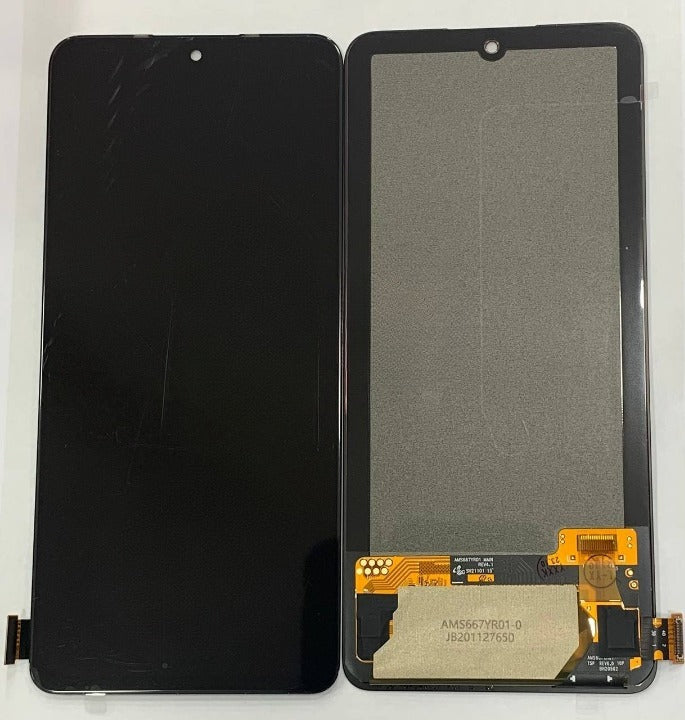 LCD Display Folder Combo for Xiaomi Redmi Note 10 Pro (OLED) Black- Zeespares – Zeespares.in