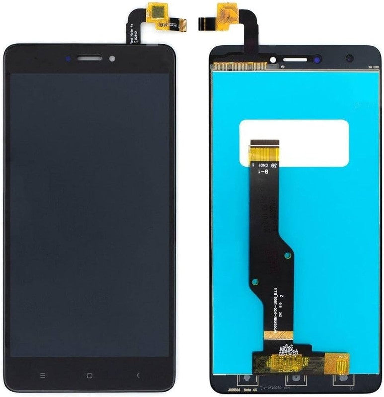 LCD Display Folder Combo for Xiaomi Redmi Note 4 Black- Zeespares ...