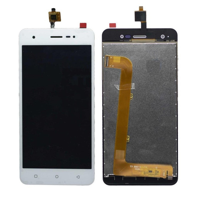 LCD Display Folder Combo for Lava Z60S White- Zeespares – Zeespares.in