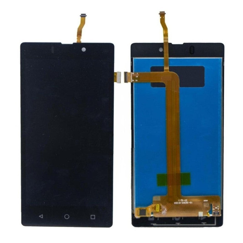 Lcd Display Folder Combo for LYF WIND 7 Black - Zeespares.in