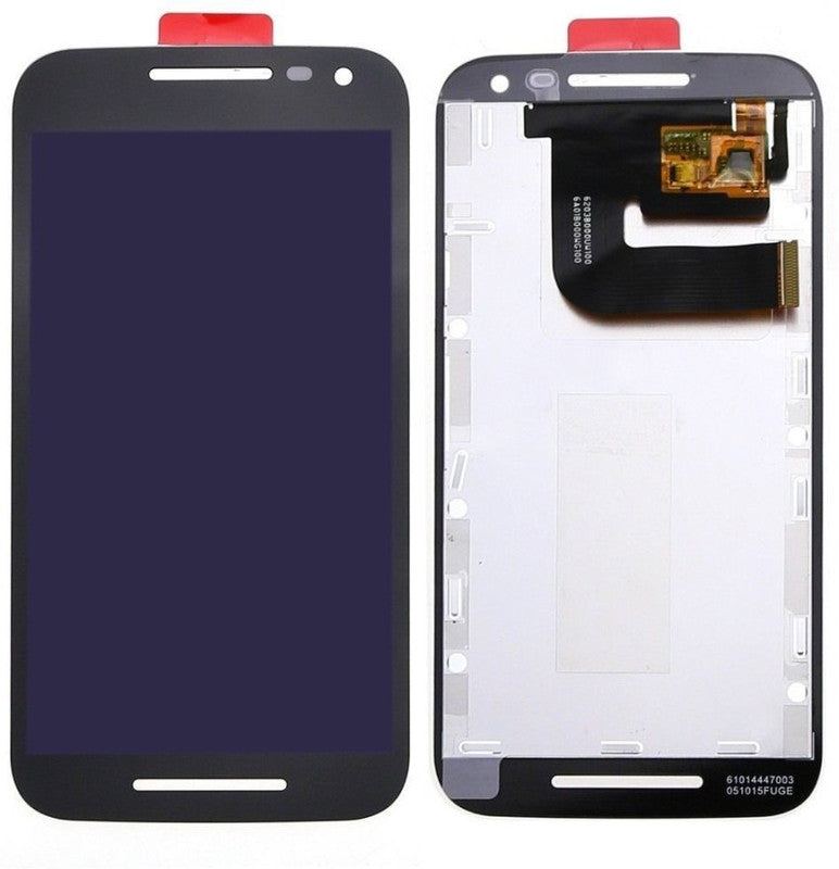 Lcd Display Folder Combo for MOTO G3 Black - Zeespares.in