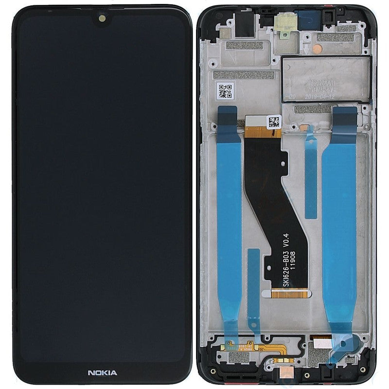 Lcd Display Combo With Frame for Nokia 3.2 - Zeespares.in