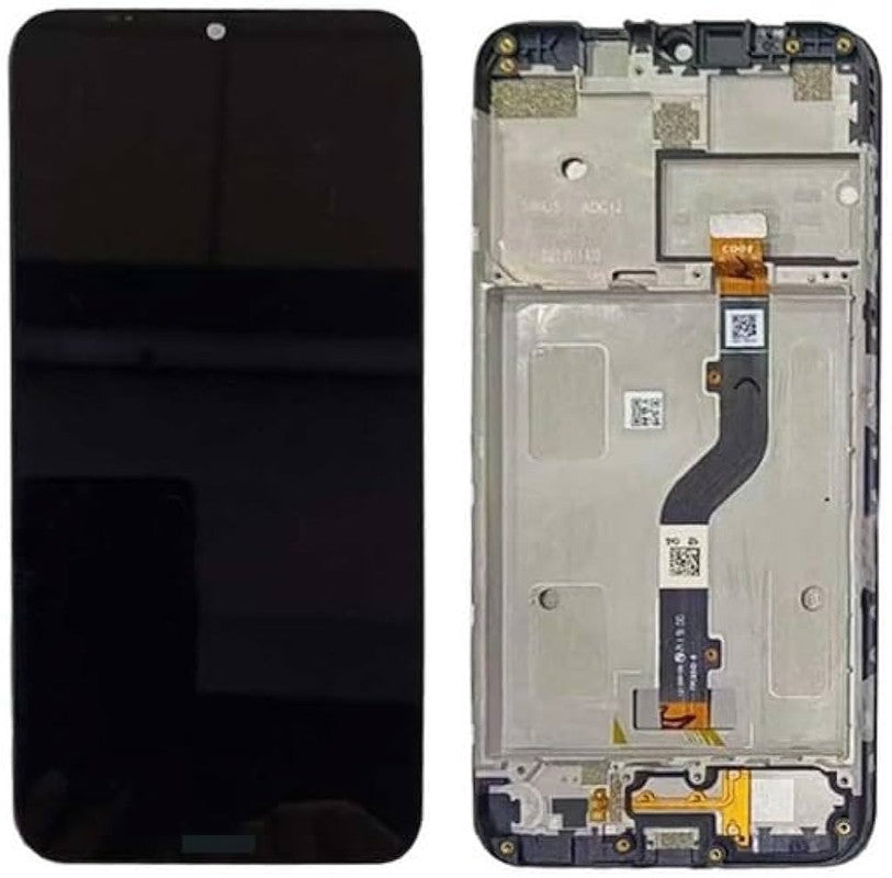 Lcd Display Combo With Frame for Nokia C20 Plus - Zeespares.in