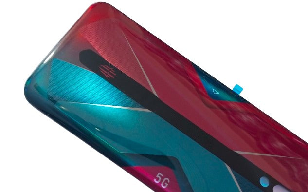 Back Panel for Nubia Redmagic (5G) Gaming Neon Red Green- Zeespares ...