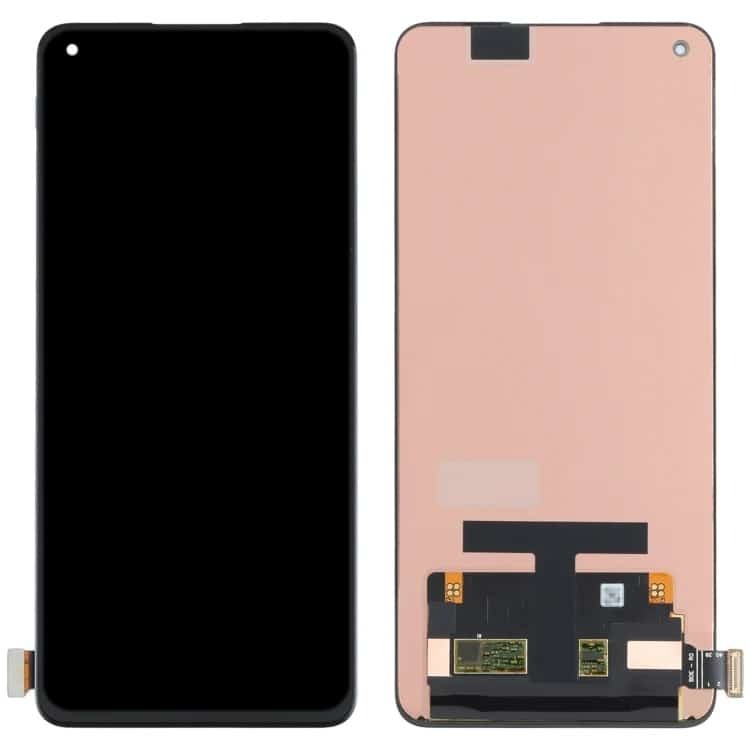 Lcd Display Folder Combo for Oppo Reno 7 pro 5G Black - Zeespares.in