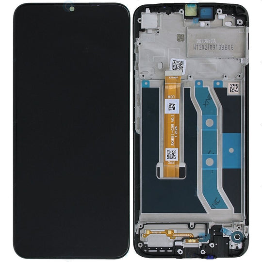 Lcd Display Combo With Frame for Realme C25Y - Zeespares.in