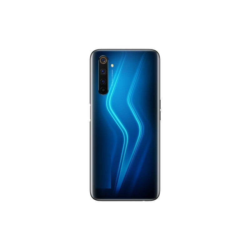 Mozomart Back Panel Housing for Realme 6 Pro Blue - Zeespares.in