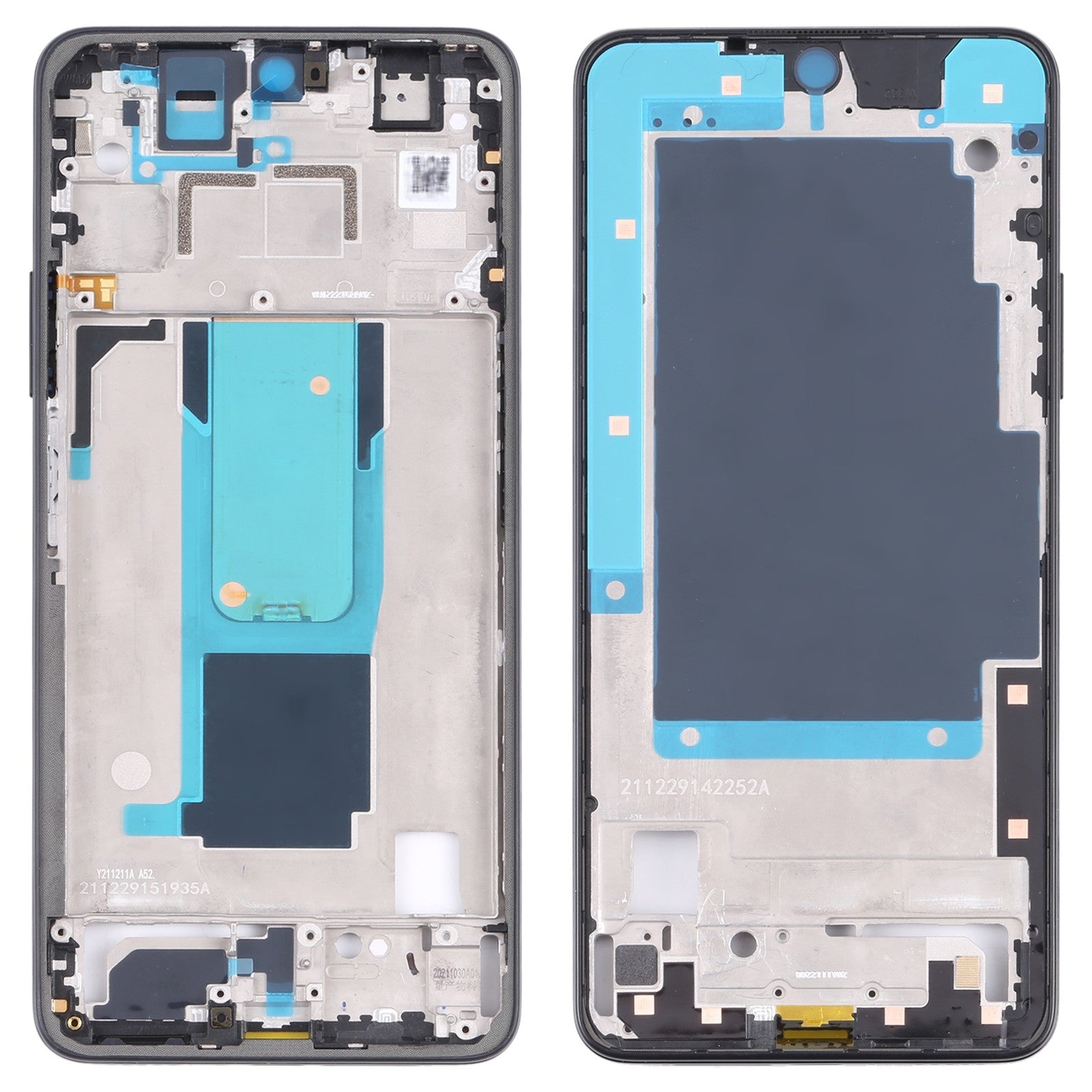 Lcd Display Middle Frame for Xiaomi Mi 11i Hypercharge Black ...