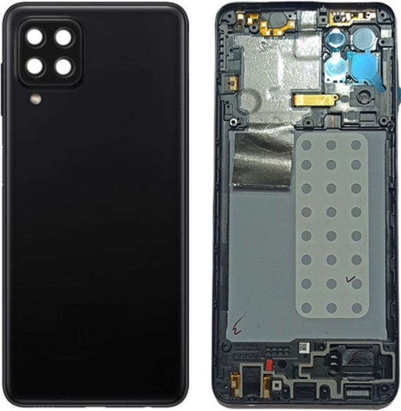 Back Panel Housing for Samsung Galaxy A22 (5G) Black- Zeespares ...