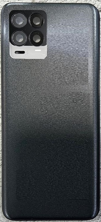 Back Panel Housing Body for Realme 8 pro Black- Zeespares – Zeespares.in