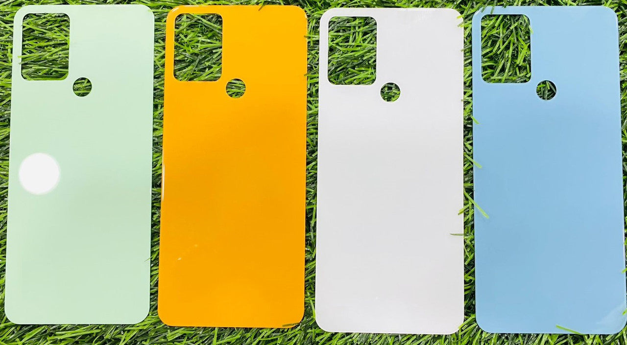 Back Panel Glass for Lava Blaze 4G Blue- Zeespares – Zeespares.in