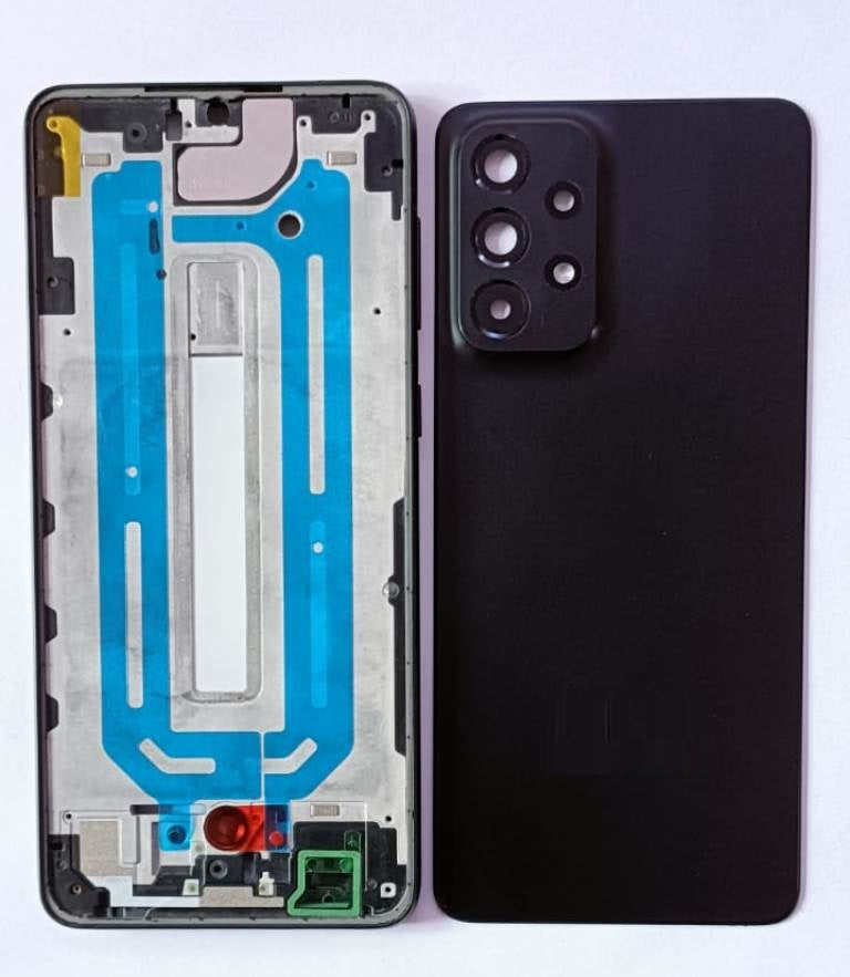 Mozomart Back Panel Housing Body for Samsung Galaxy A33 5G : Black ...