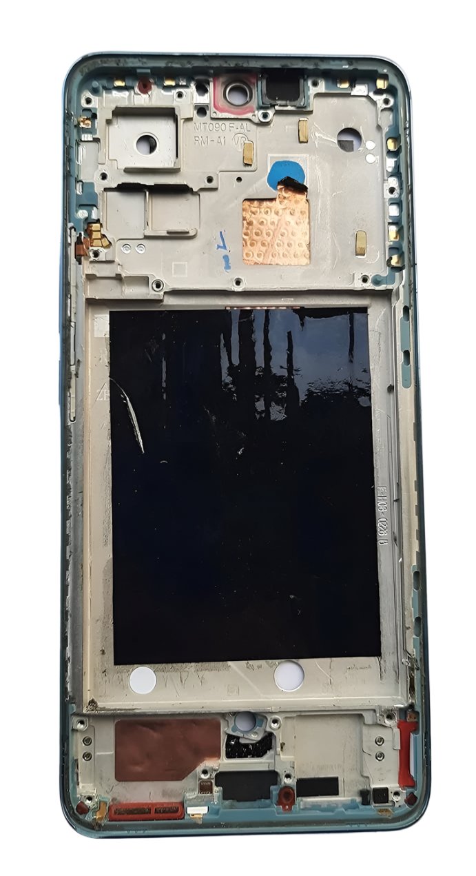 LCD Frame Middle Chassis for Vivo X60 Blue - Zeespares – Zeespares.in