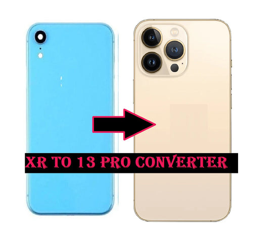 Convertor Back Panel Housing for Apple iPhone XR to iPhone 13 Pro ...