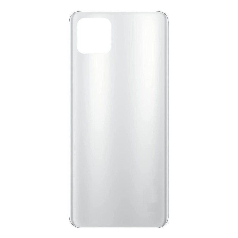 Back Panel Glass for Oppo A16E White - Zeespares.in
