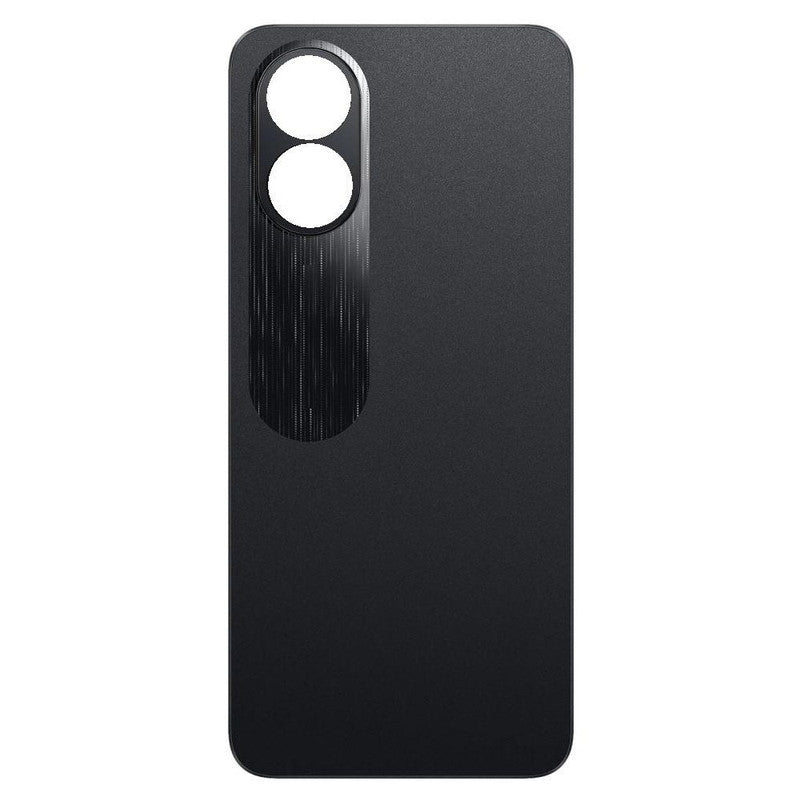 Back Panel Glass for Oppo A38 Black - Zeespares.in