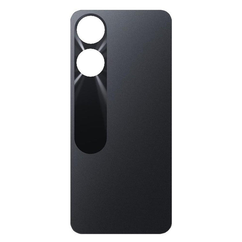 Back Panel Glass for Oppo A78 Black - Zeespares.in