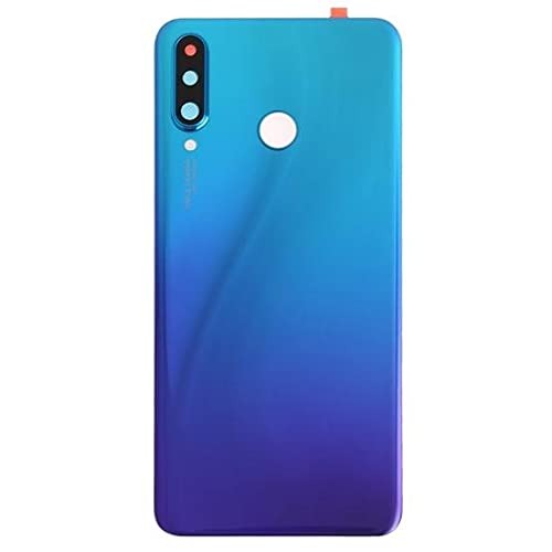 Back Panel with Camera Glass for Huawei P30 Lite Blue by Zeespares ...