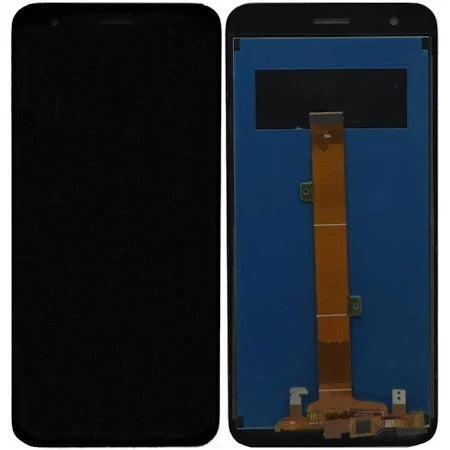 Lcd Display Folder Combo for Itel A27 Black - Zeespares.in